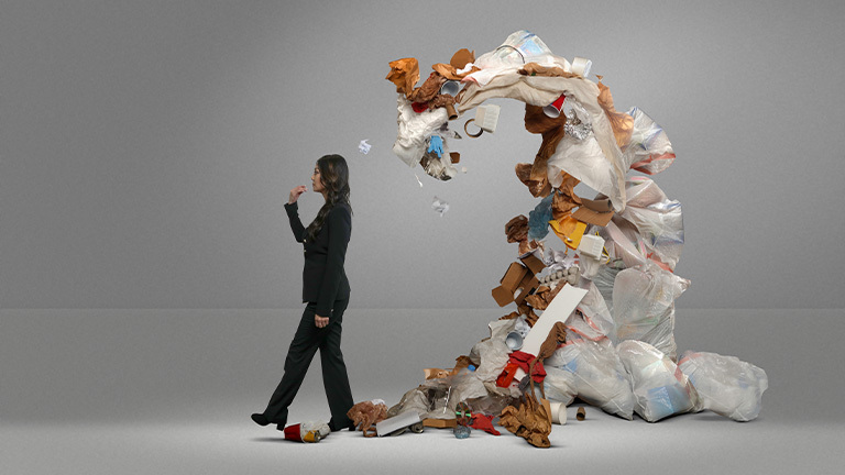 Perplexed about plastic