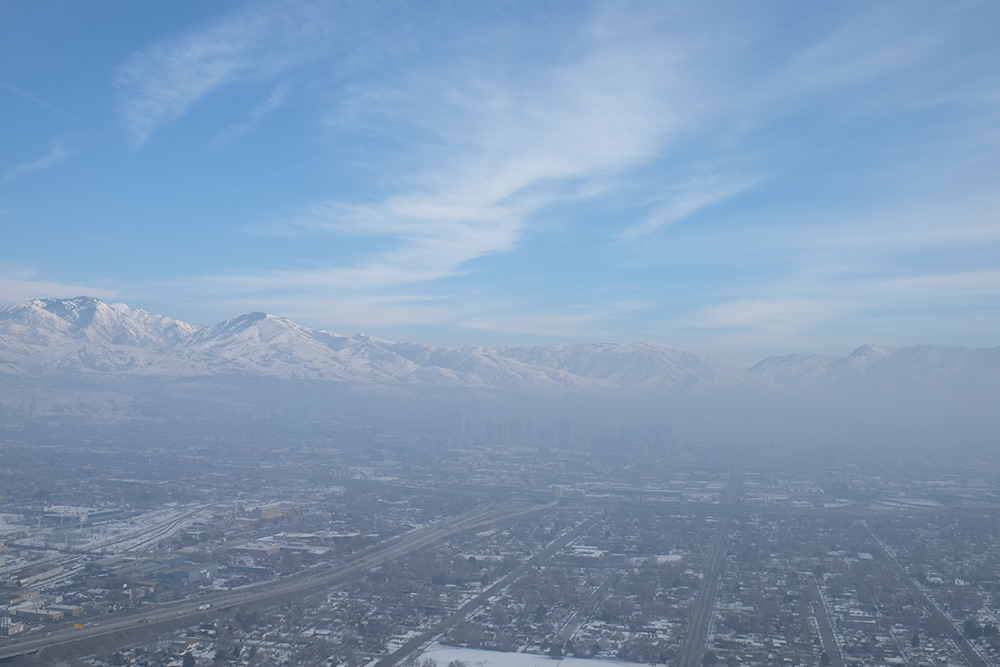 Sampling the Salt Lake smog