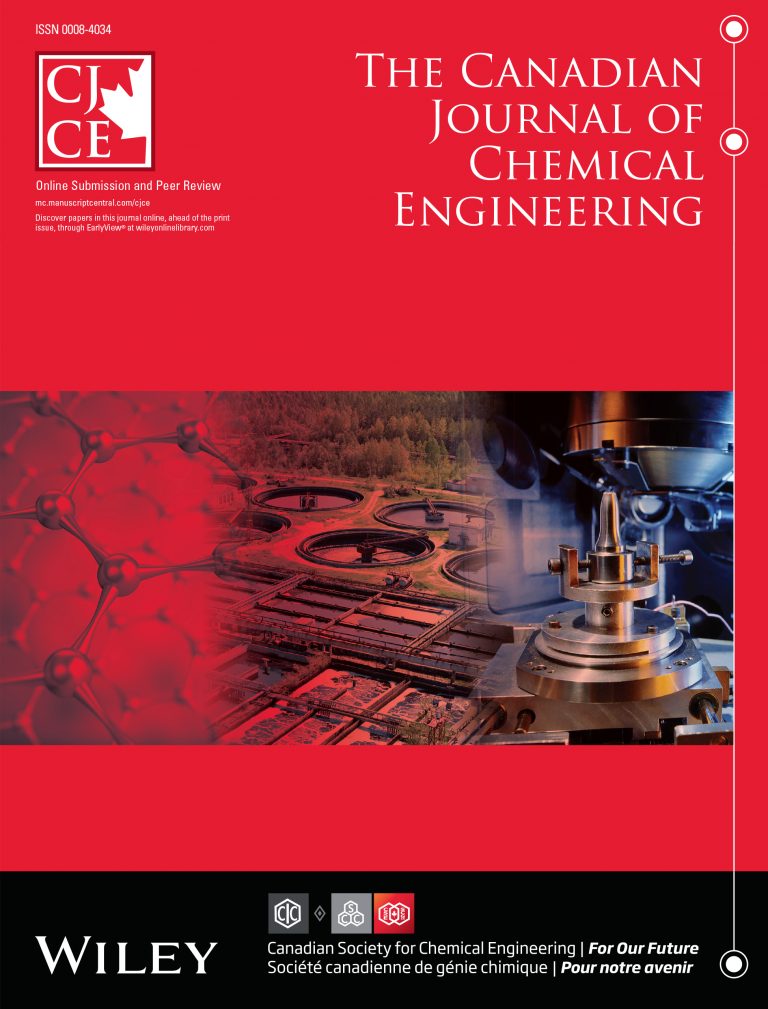 The Canadian Journal of Chemical Engineering (CJCE)